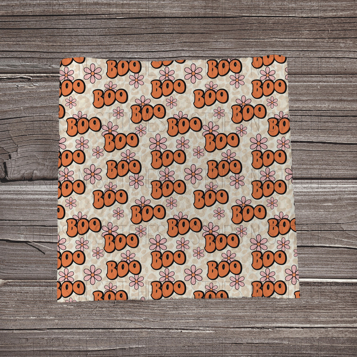 Boho Boo & Flowers | Fabric Strip- Bow Making- – Strips N Stitches